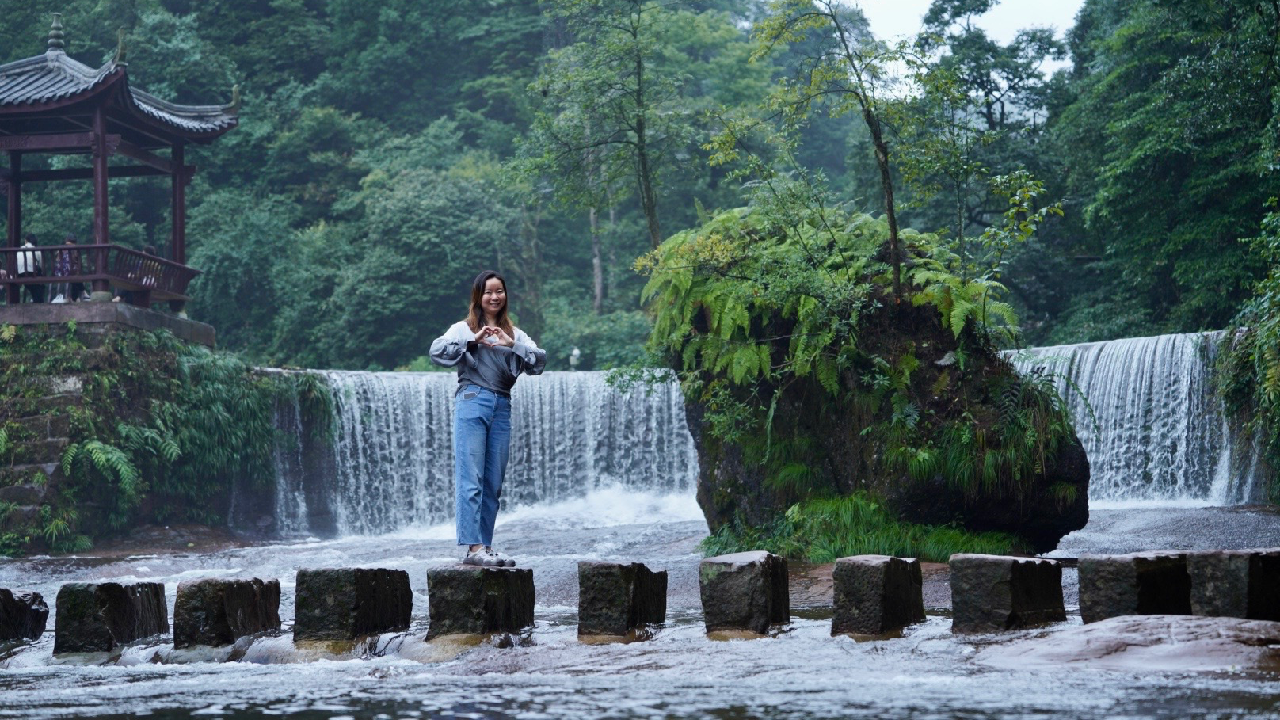 Lucy's Journey: The beautiful waters of Tiantai Mountain - CGTN