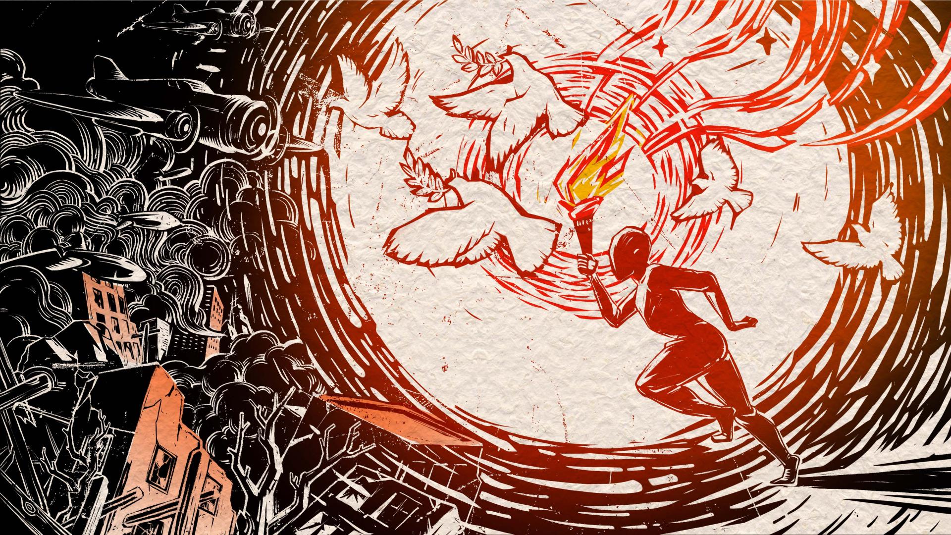 Olympic spirit lights up the road towards peace - CGTN