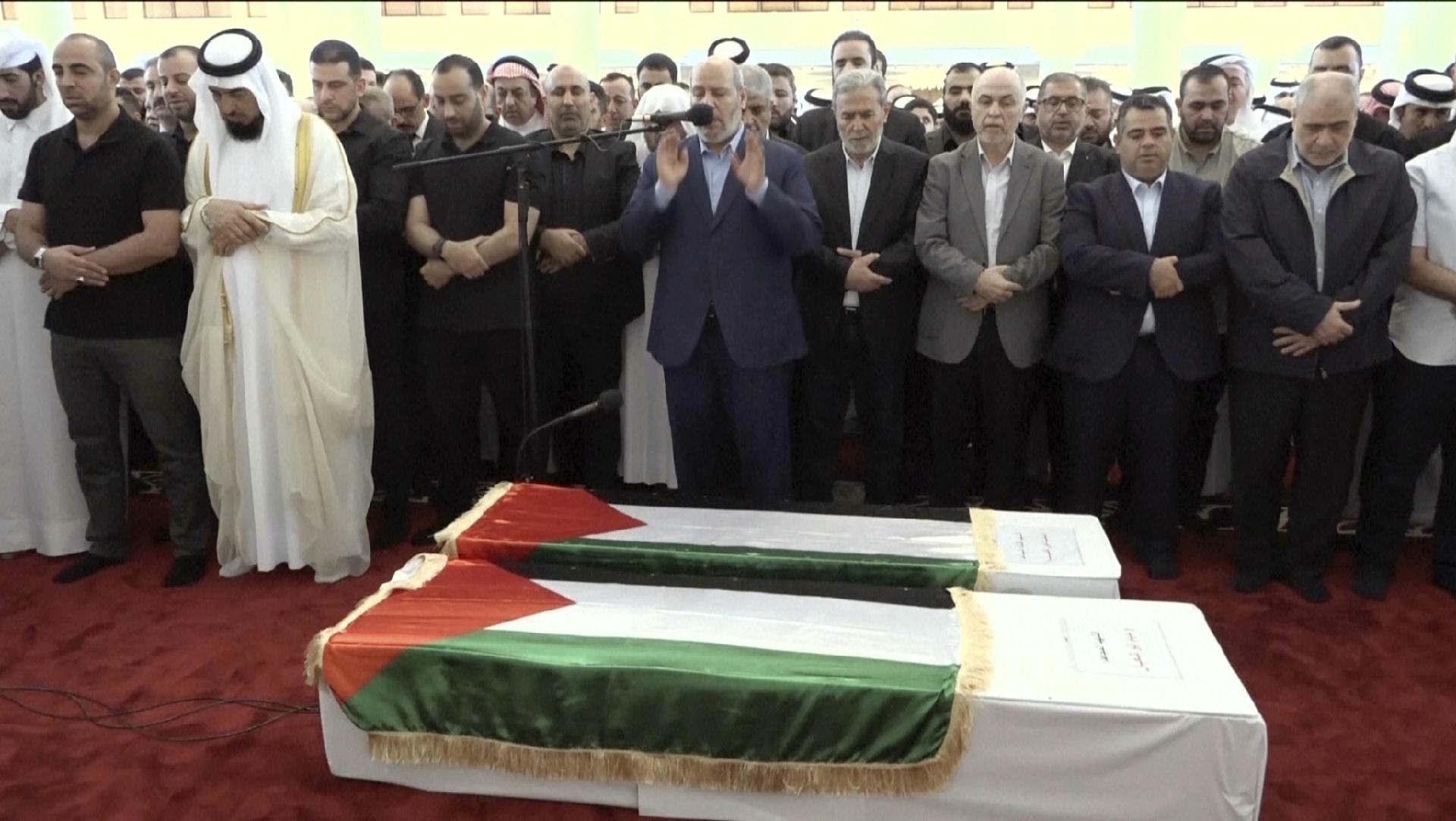 Slain Hamas leader Haniyeh buried in Qatar - CGTN