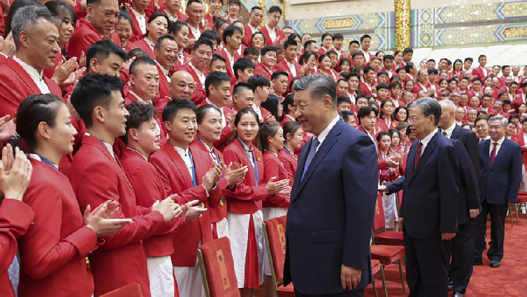 President Xi Jinping hails Olympians for winning glory for country - CGTN