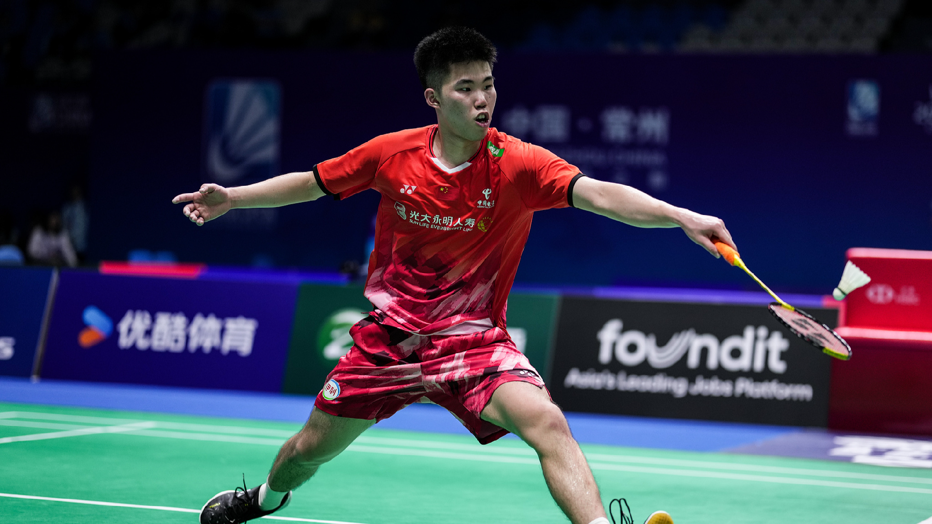 China's Weng beats Danish Antonsen to reach BWF China Open semis - CGTN