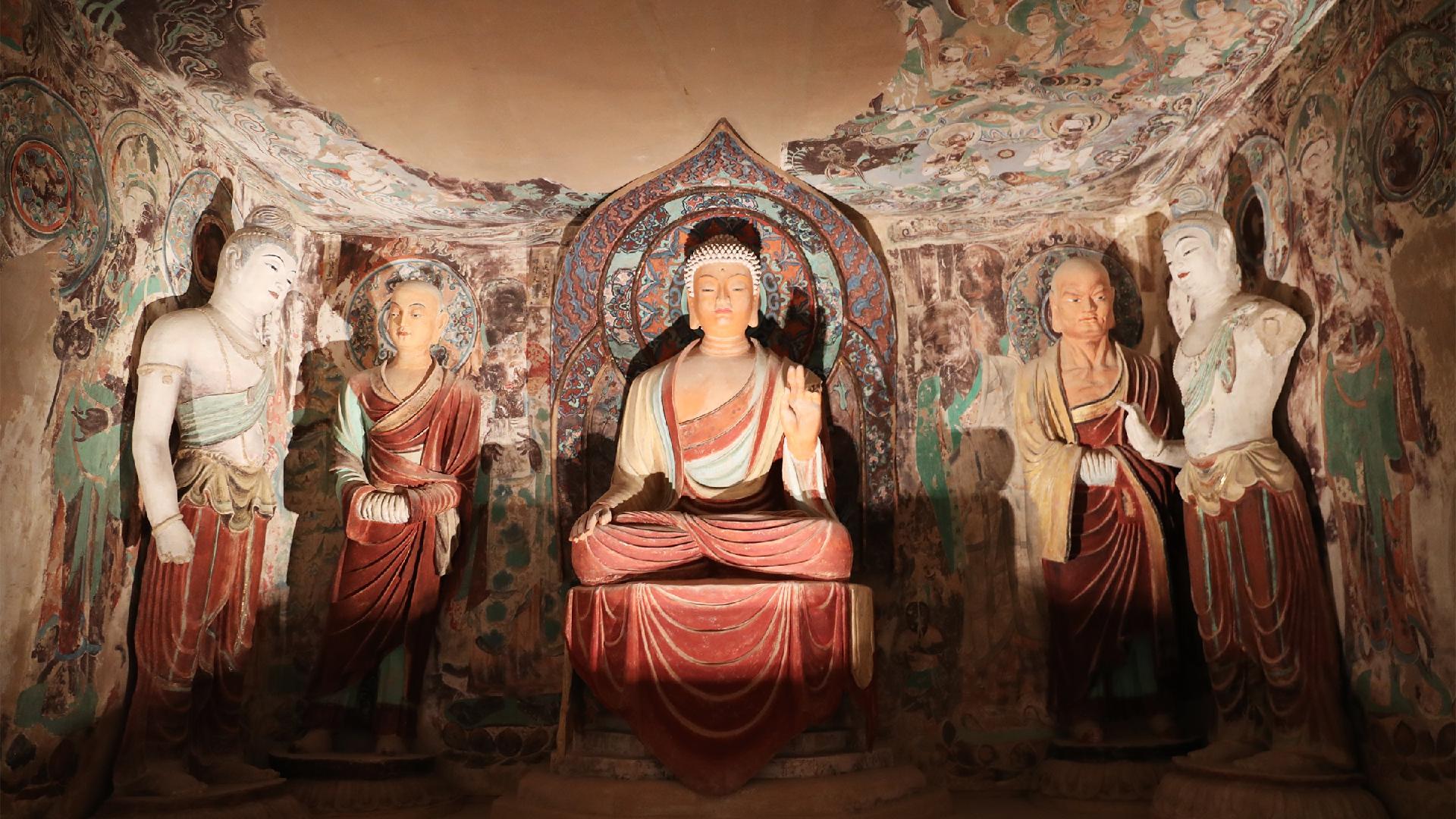 Discover the timeless beauty of Dunhuang cave art - CGTN