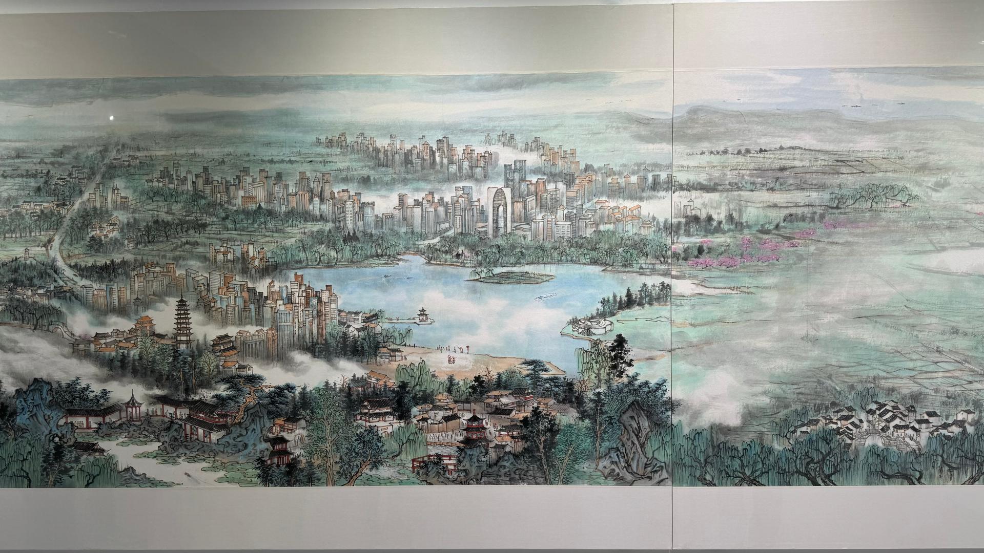 125-meter scroll shows Yangtze River's features, landmarks - CGTN