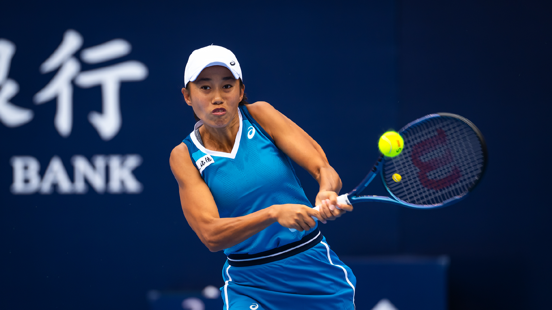 Home veteran Zhang Shuai continues to advance at China Open - CGTN