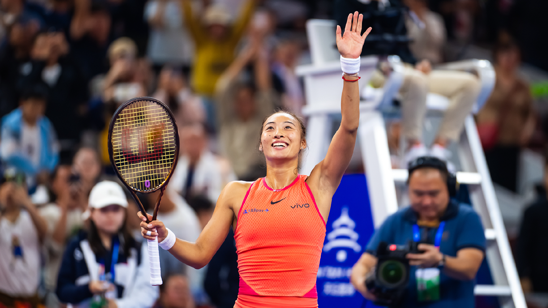 China Open: Olympic champ Zheng eases past Rakhimova in Beijing return ...