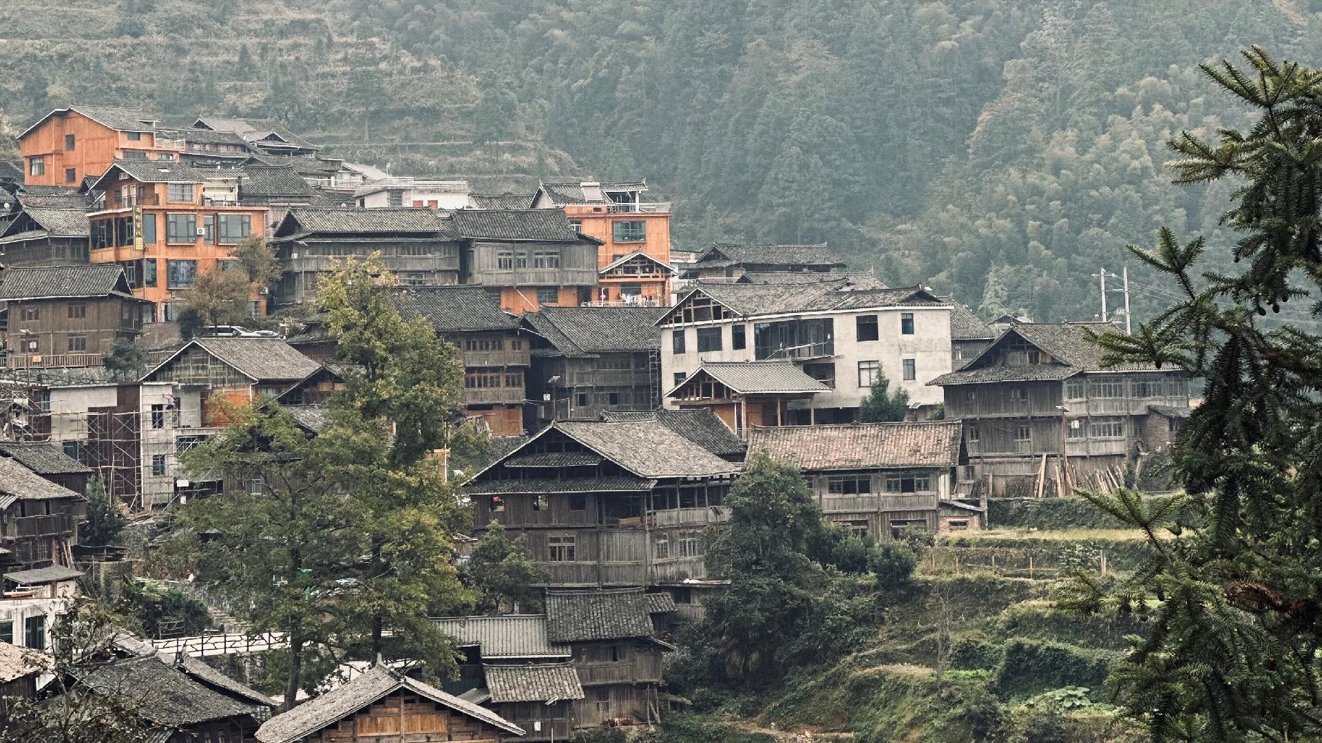 Serenity in nature: The peaceful life of a Dong village - CGTN