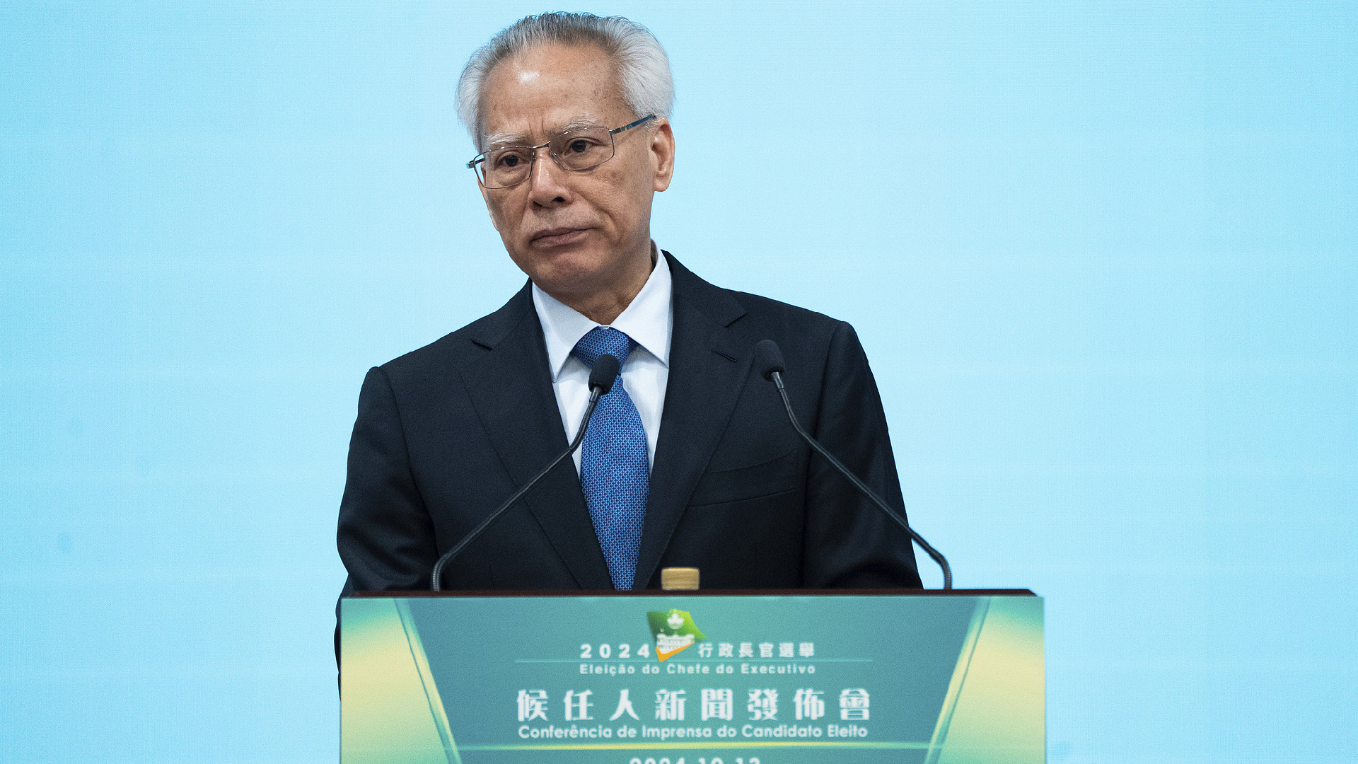Sam Hou Fai elected Macao SAR's sixth-term chief executive designate - CGTN