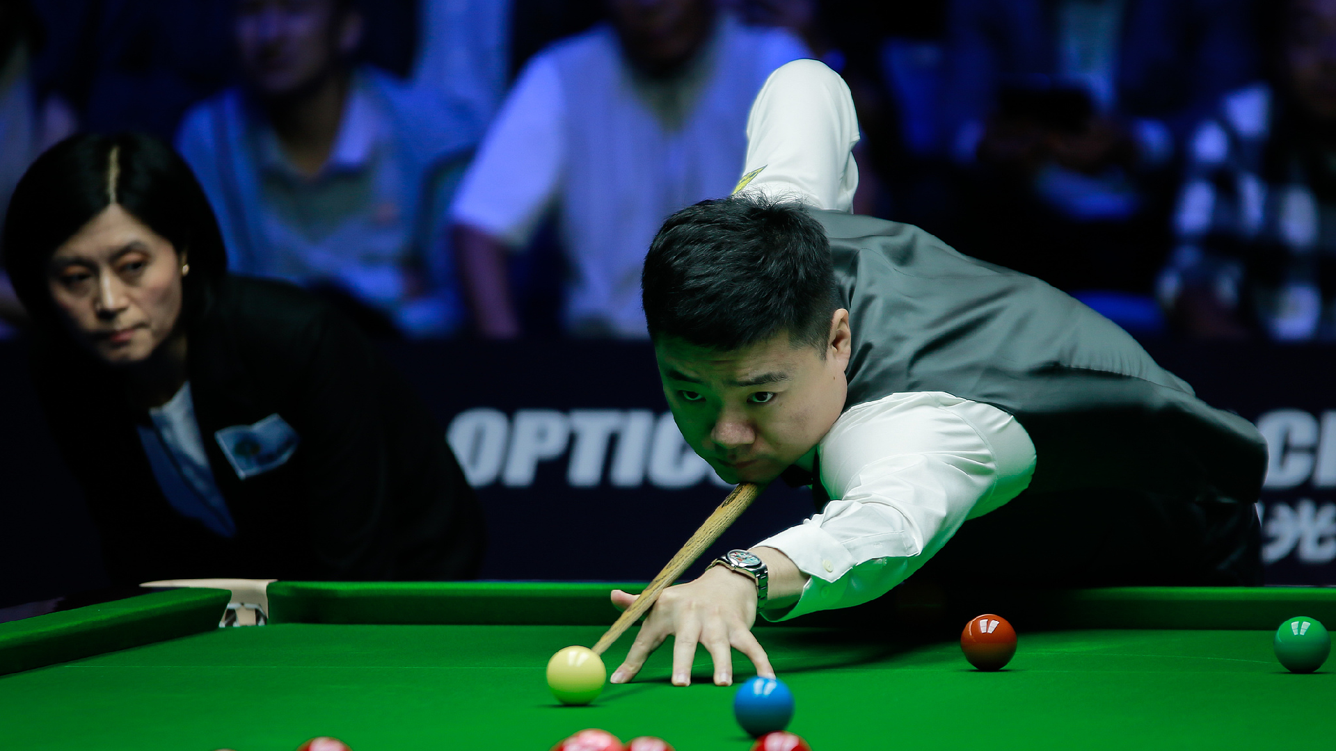 Ding Junhui beats Evans at World Snooker International Championship - CGTN