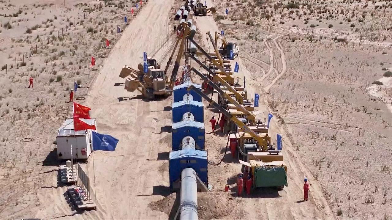China speeds up construction of 4th west-to-east gas pipeline - CGTN