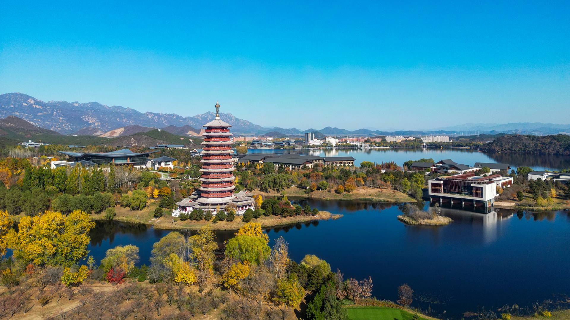This is the venue of the first World Conference of Classics - CGTN