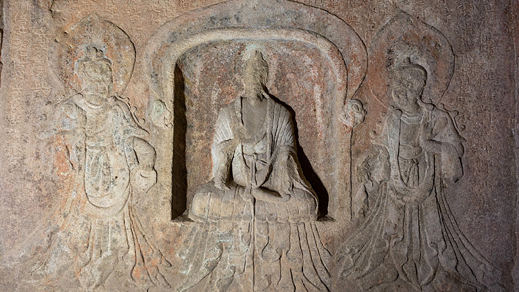 Newly discovered grotto depicts ancient culture - CGTN