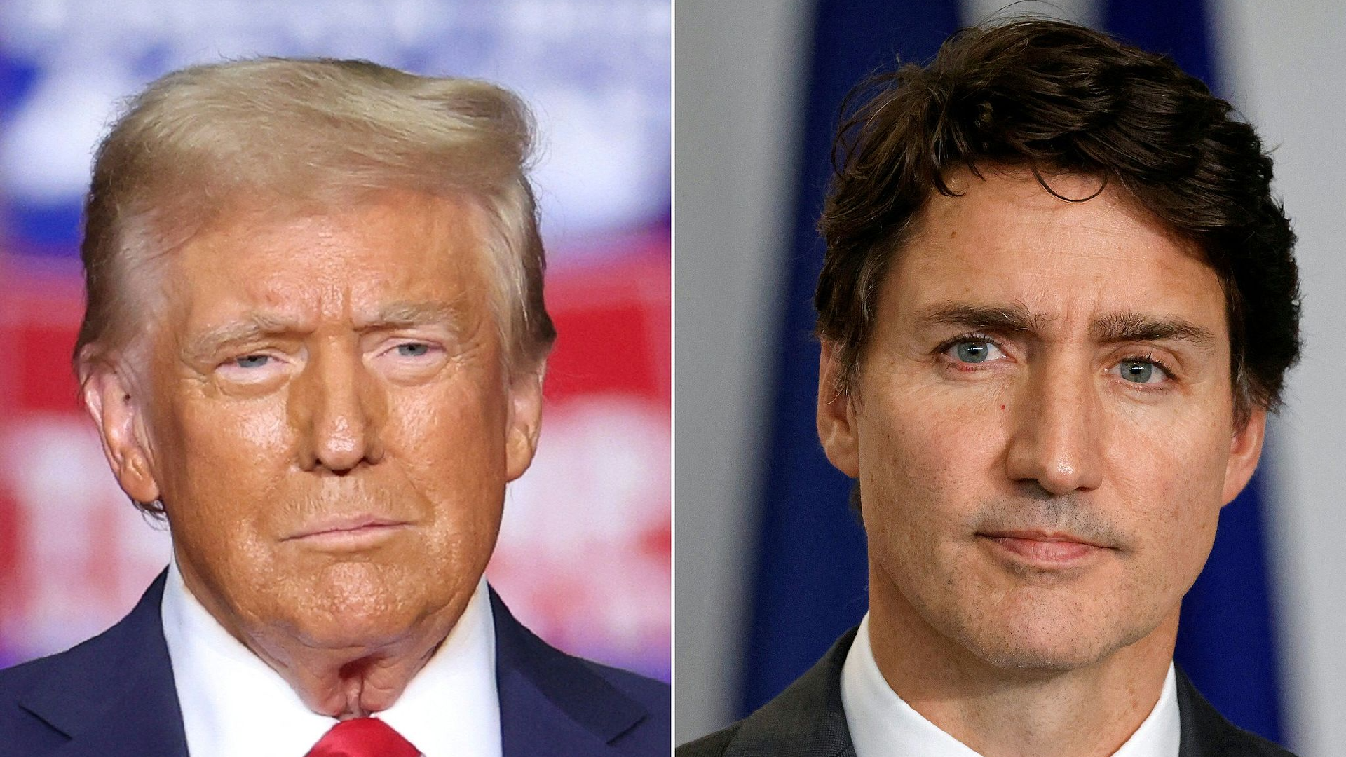 Trump discusses border, trade with Trudeau after pledging tariffs - CGTN