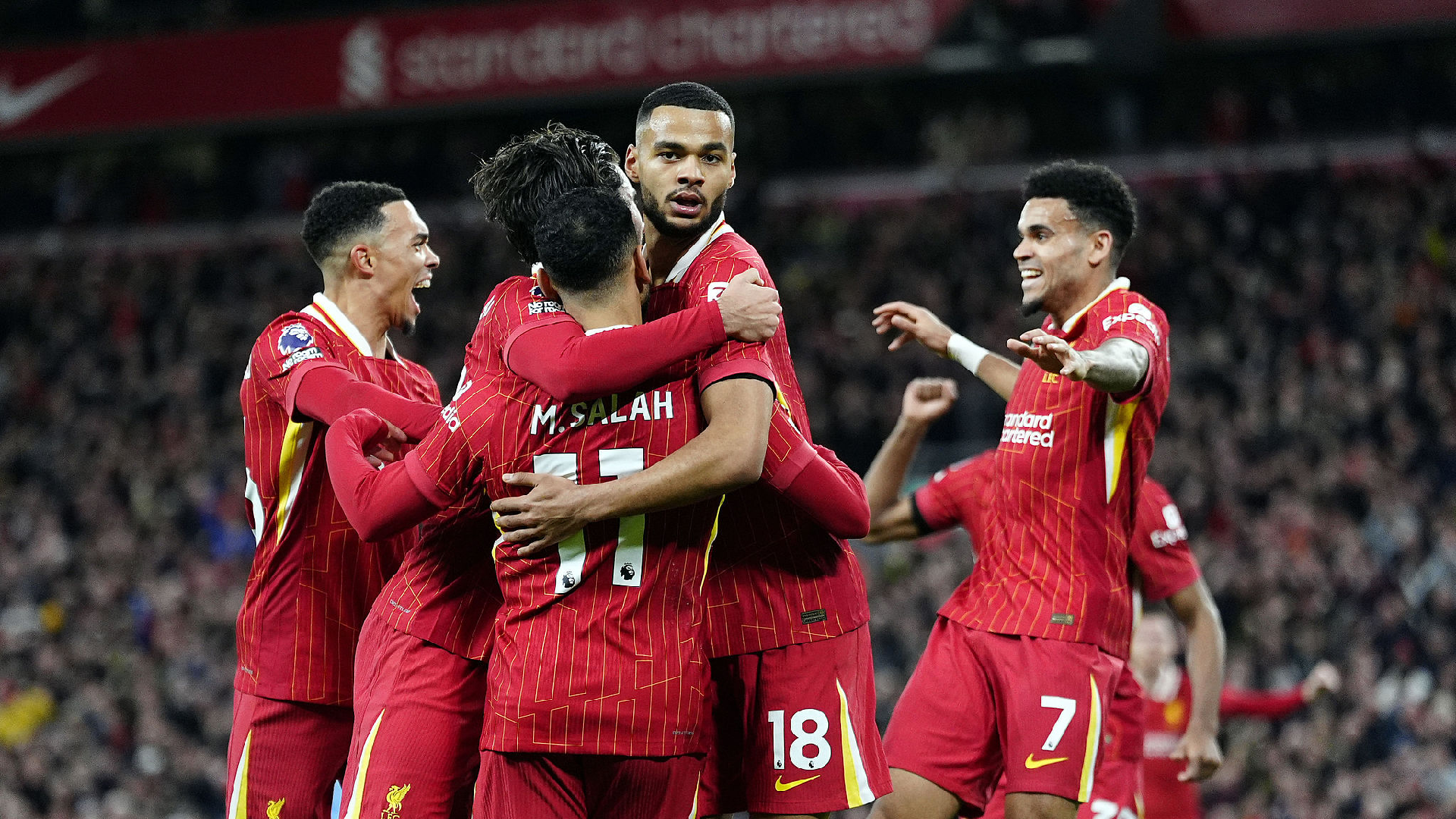 Liverpool beat Manchester City 2-0 to go nine points clear - CGTN