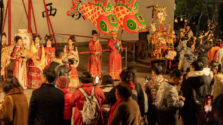 Lantern fair lights up Xixi Wetland Park in Hangzhou - CGTN