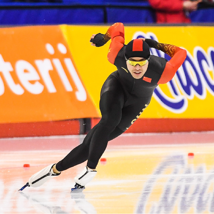 China's Ning Zhongyan earns silver at ISU Speed Skating World Cup - CGTN
