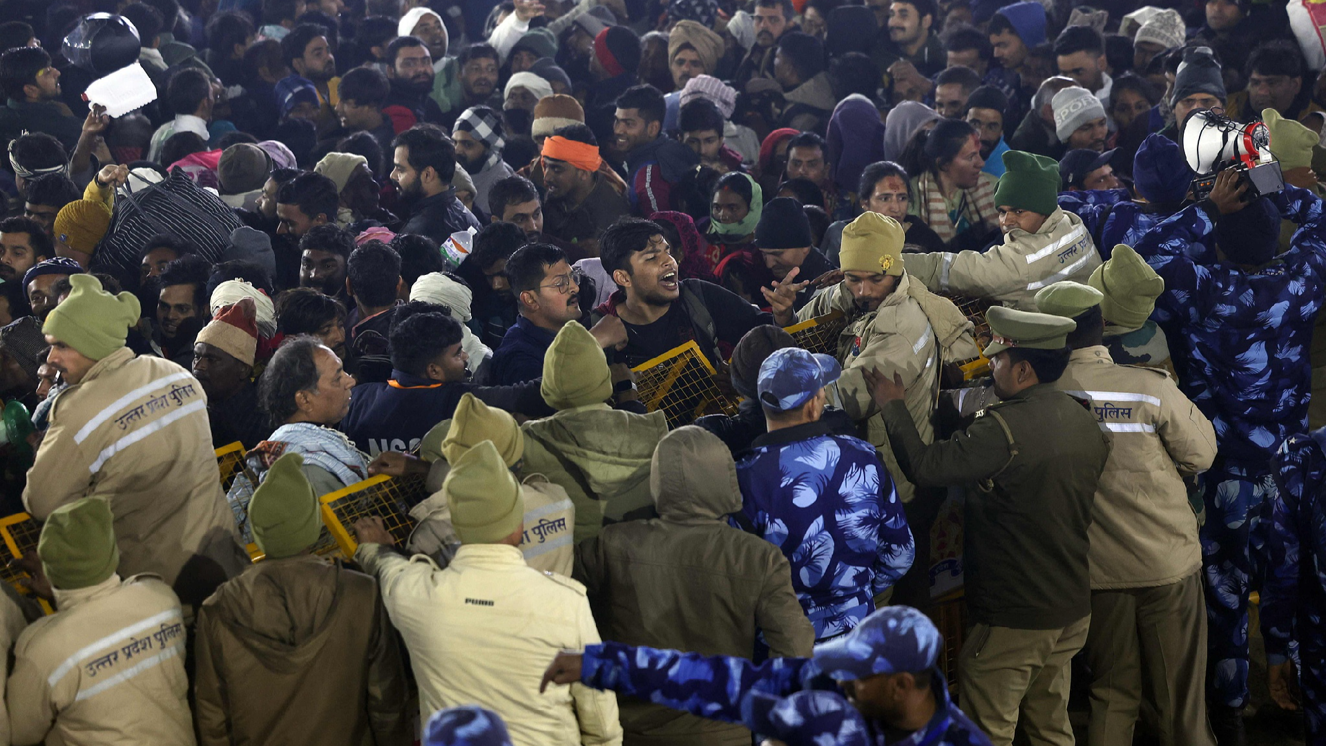 15 dead in stampede at Hindu mega-festival in India - CGTN