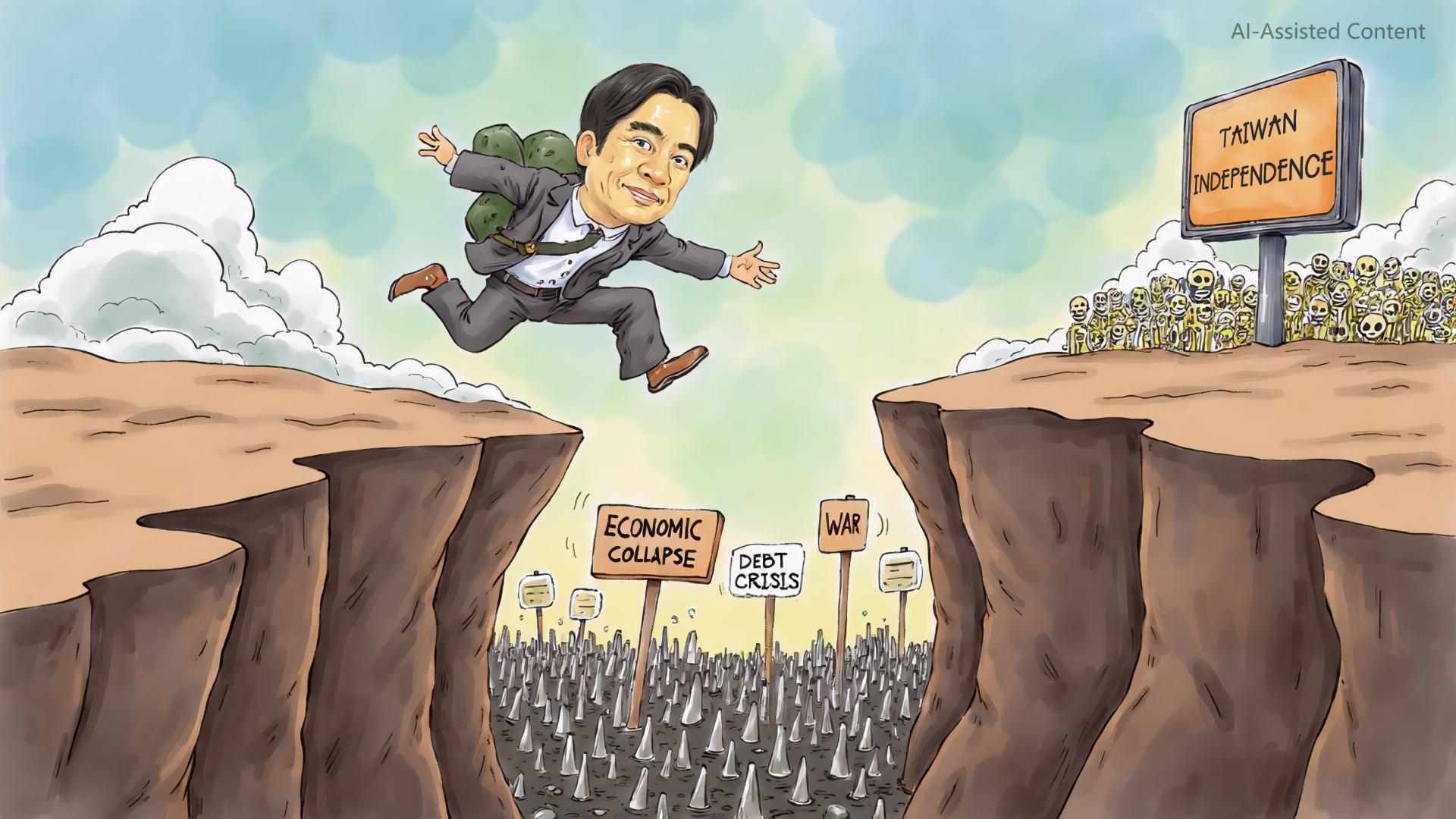 Leap to freedom or fall into abyss? - CGTN