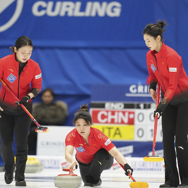 China add one win, one loss at World Women's Curling Championship - CGTN