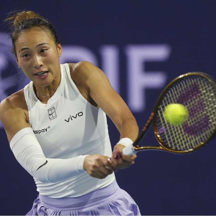Zheng Qinwen reaches Miami Open last 16 with win over Taylor Townsend - CGTN
