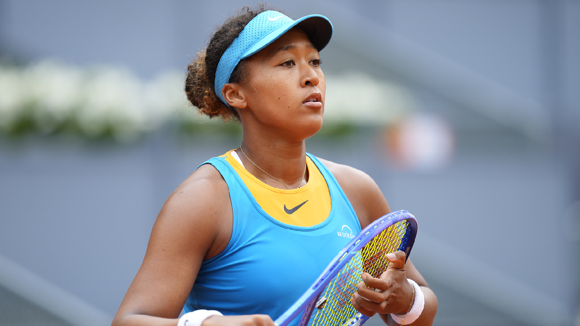 Osaka's clay-court season starts with a loss in Madrid Open 1st round ...