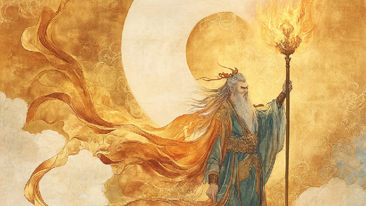 Pangu splits the sky and earth: A myth of cosmic creation - CGTN