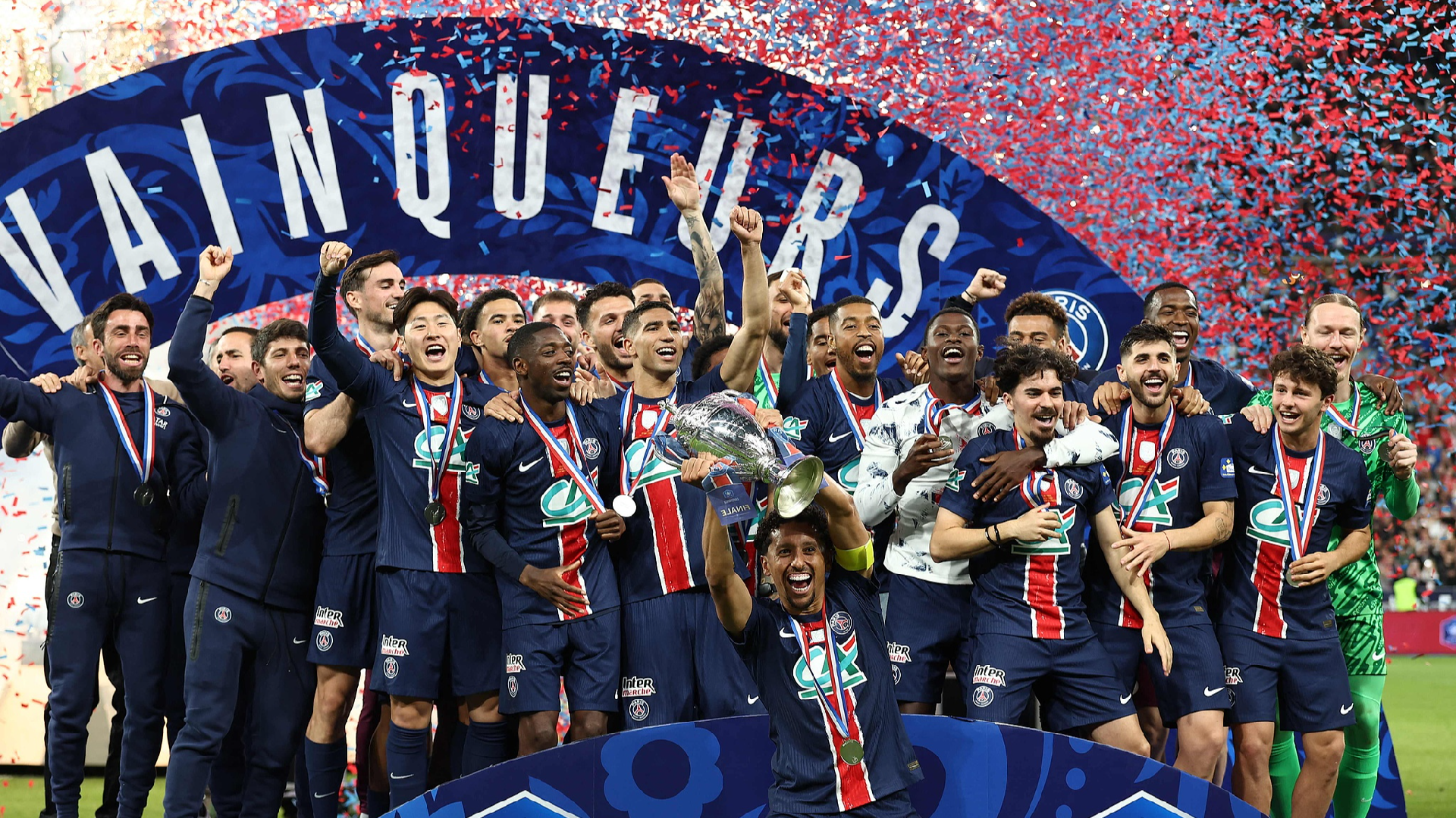 Barcola helps PSG win French Cup ahead of UEFA Champions League final ...