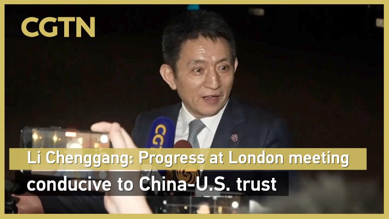 Li Chenggang: Progress at London meeting conducive to China-U.S. trust ...