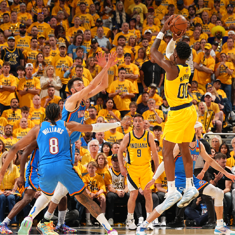 Pacers regain upper hand in NBA Finals after beating Thunder in Game 3 - CGTN