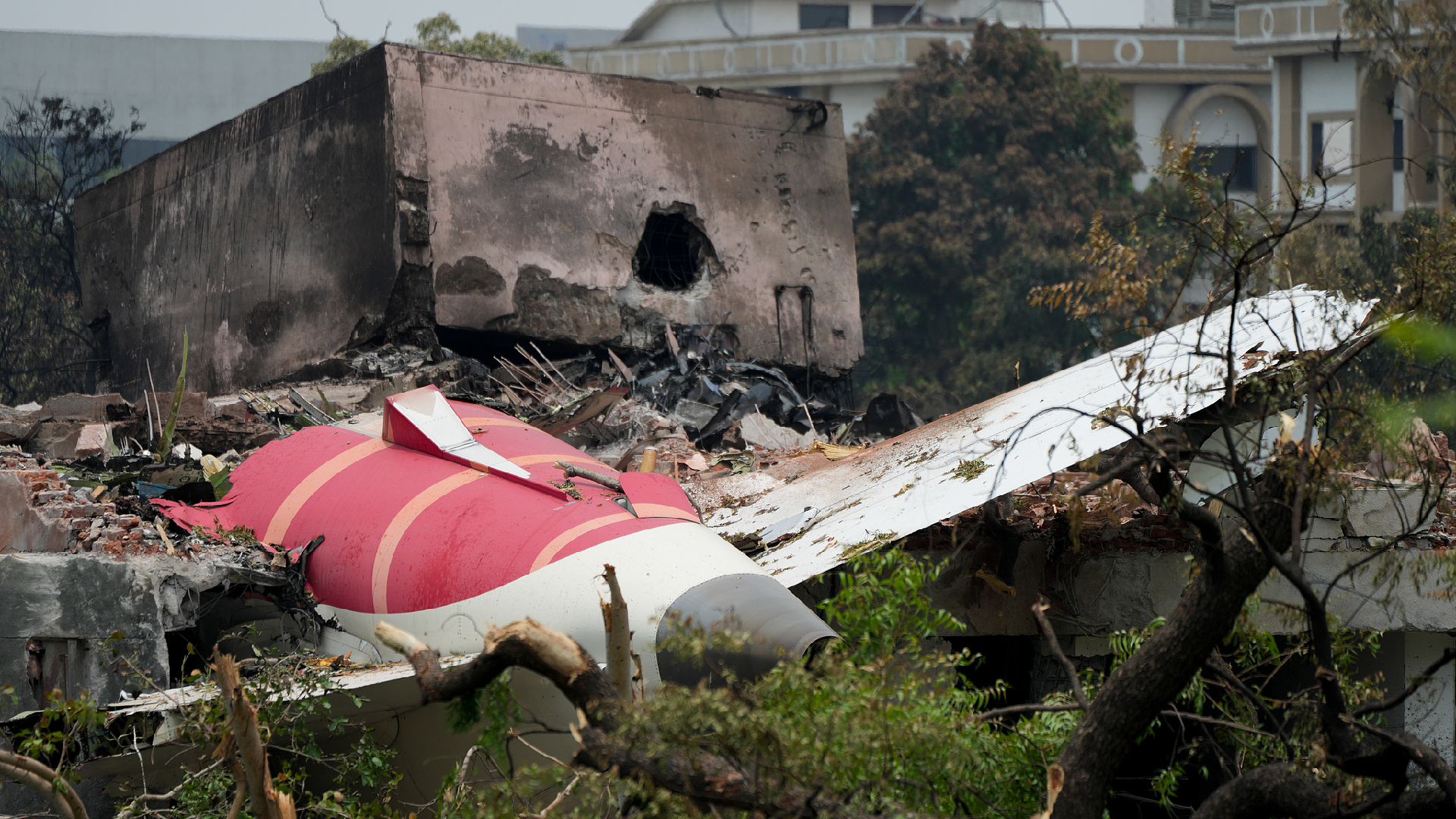 Media: Death toll rises to 274 in Air India plane crash - CGTN
