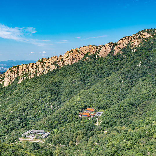 Live: A view of Panshan Mountain in Tianjin - CGTN