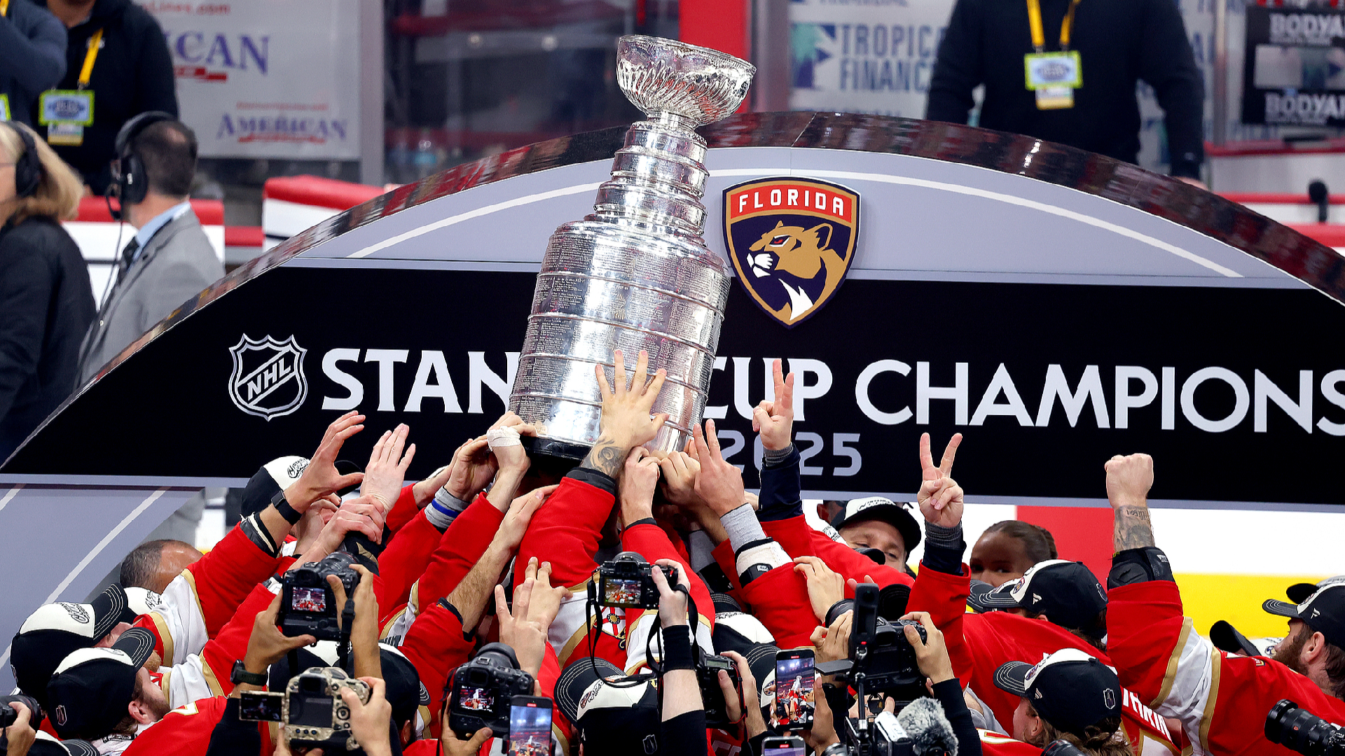 Panthers repeat as Stanley Cup champions by beating Oilers in 6 games ...