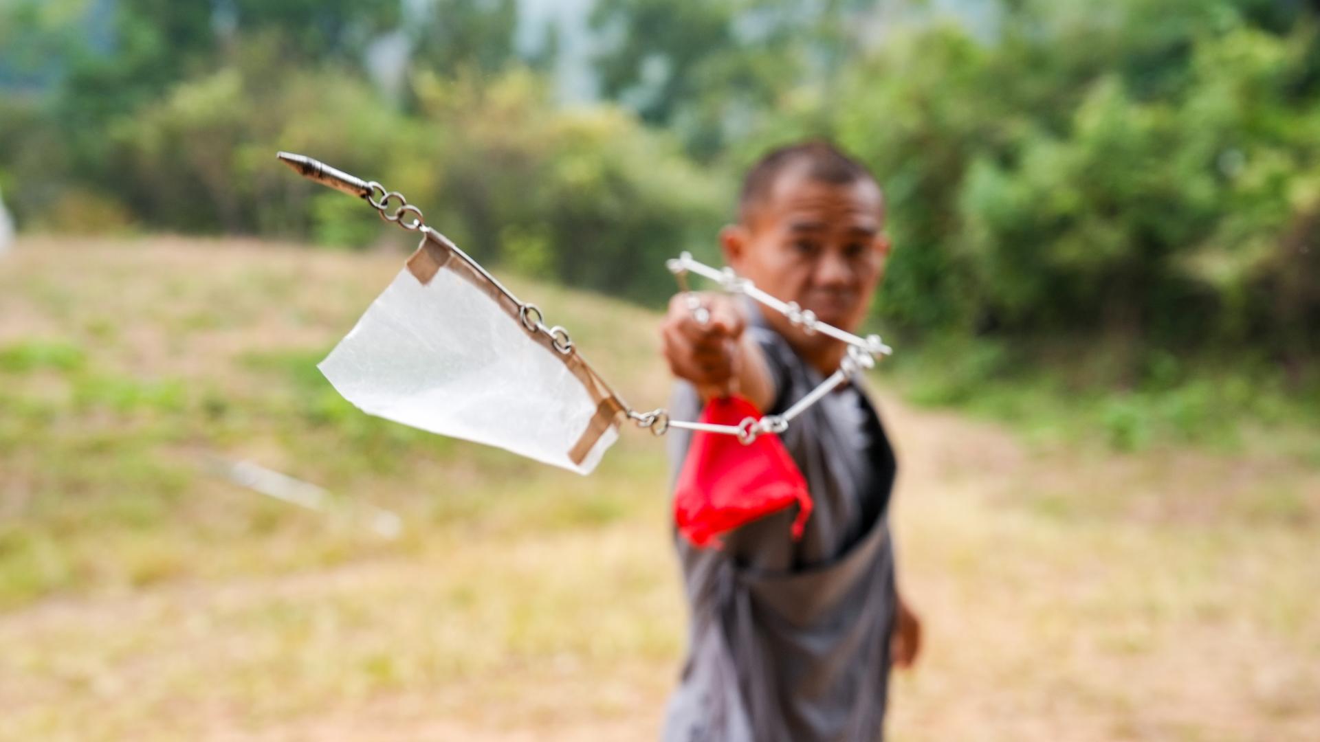 Shaolin's nine-section whip: Where softness and hardness meet - CGTN