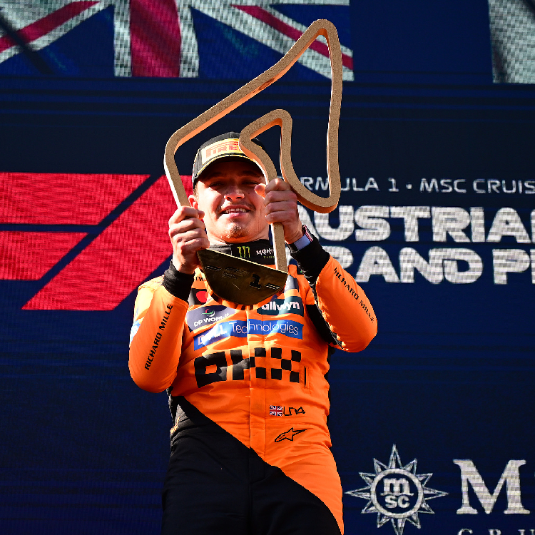 Lando Norris holds off Oscar Piastri to win F1 Austrian Grand Prix - CGTN