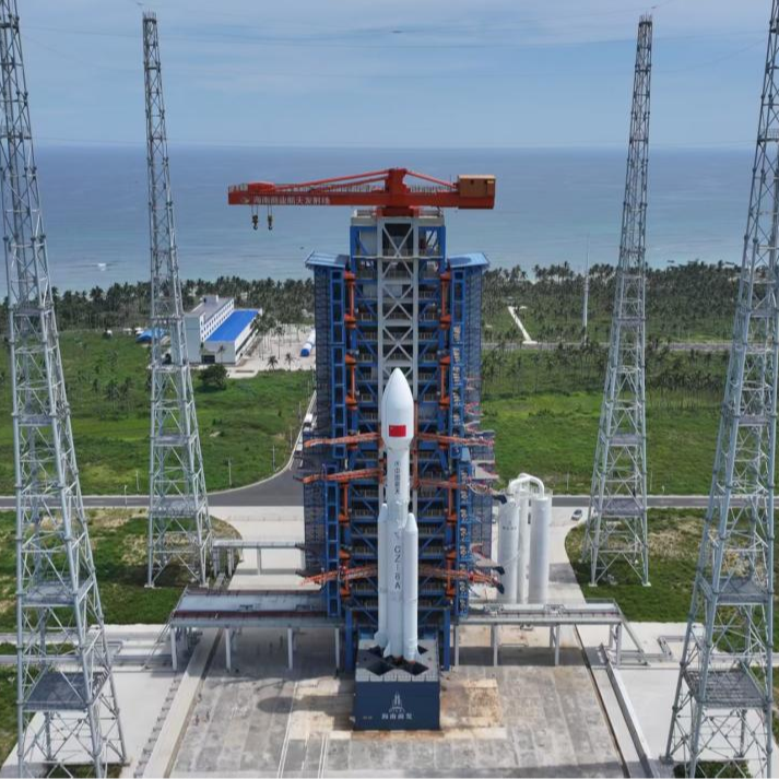 Live: Long March-8A's first launch from Hainan commercial site - CGTN