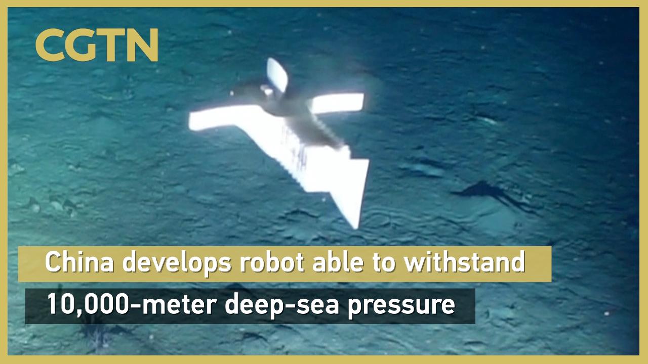 China develops robot able to withstand 10,000-meter deep-sea pressure ...