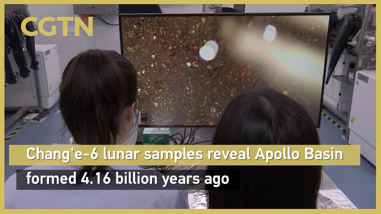 Chang'e-6 lunar samples show Apollo Basin formed 4.16 billion years ago ...
