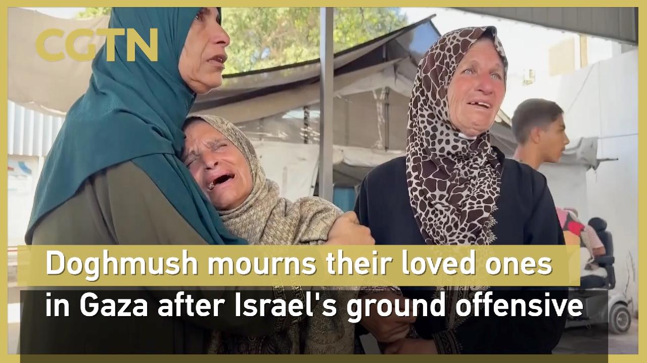 Doghmush clan mourns their loved ones in Gaza after Israel's offensive ...