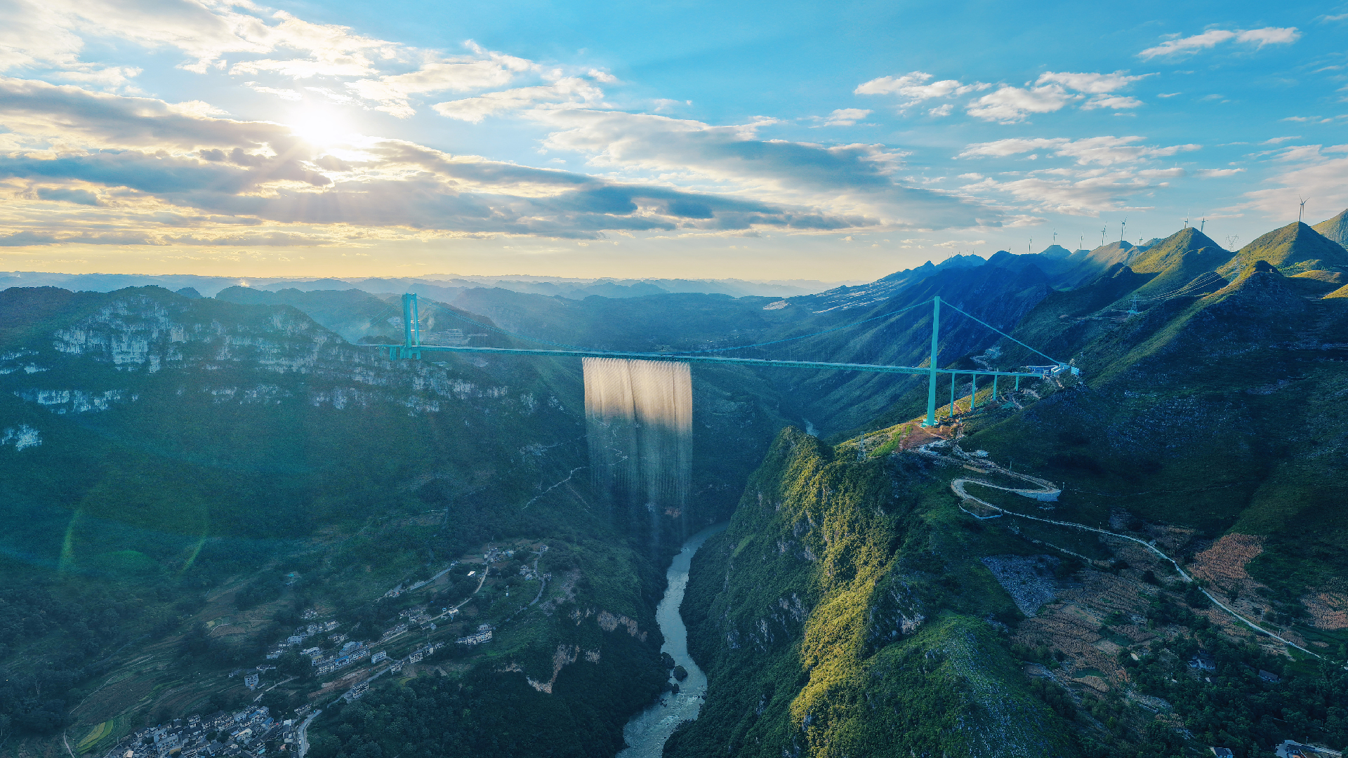 Huajiang Grand Canyon Bridge: Engineering Marvel In Guizhou, China