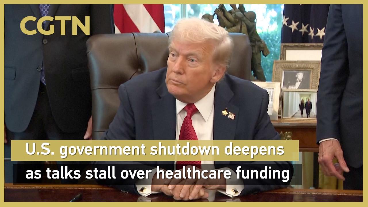 U.S. gov't shutdown deepens as talks stall over healthcare funding - CGTN