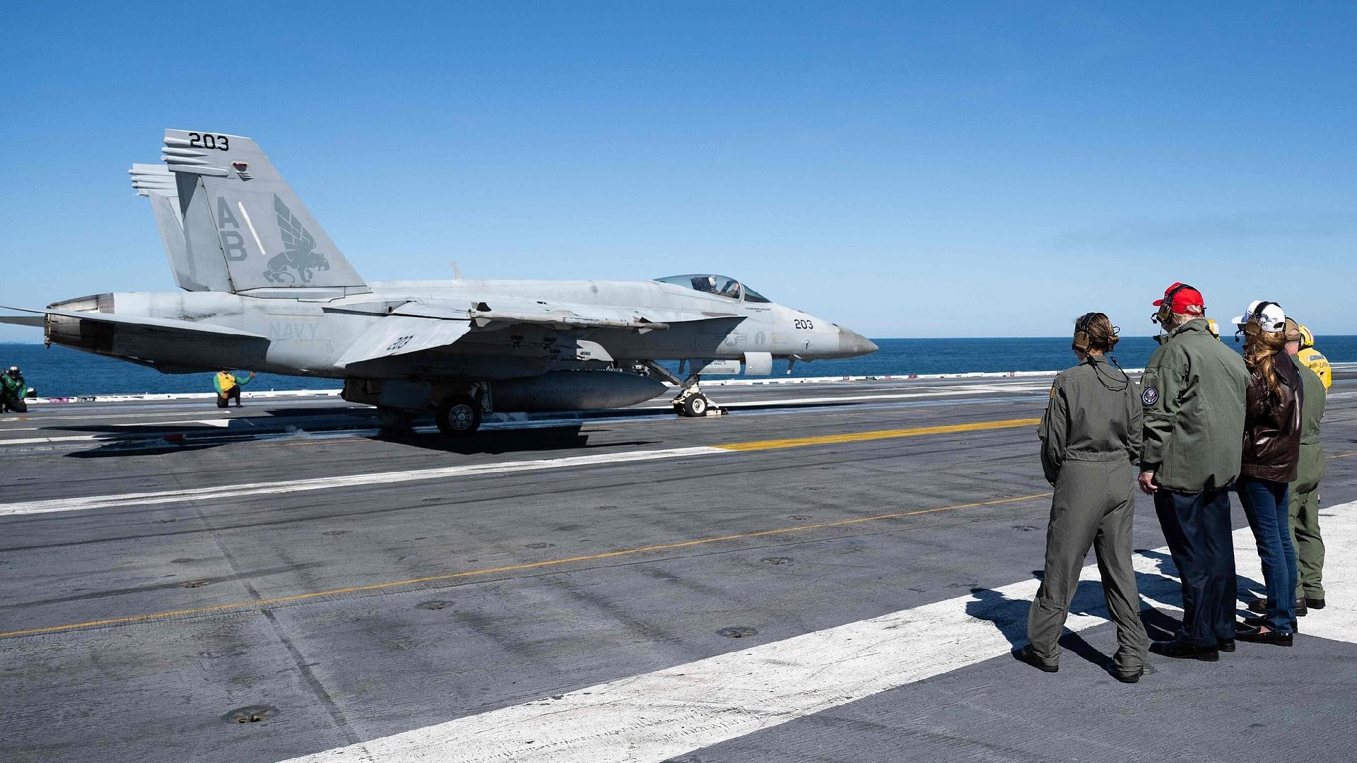 Stealth fighter race: U.S. set to pick winner for next-gen navy jet - CGTN