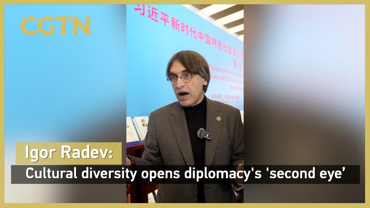 Igor Radev: Cultural diversity opens diplomacy's 'second eye' - CGTN