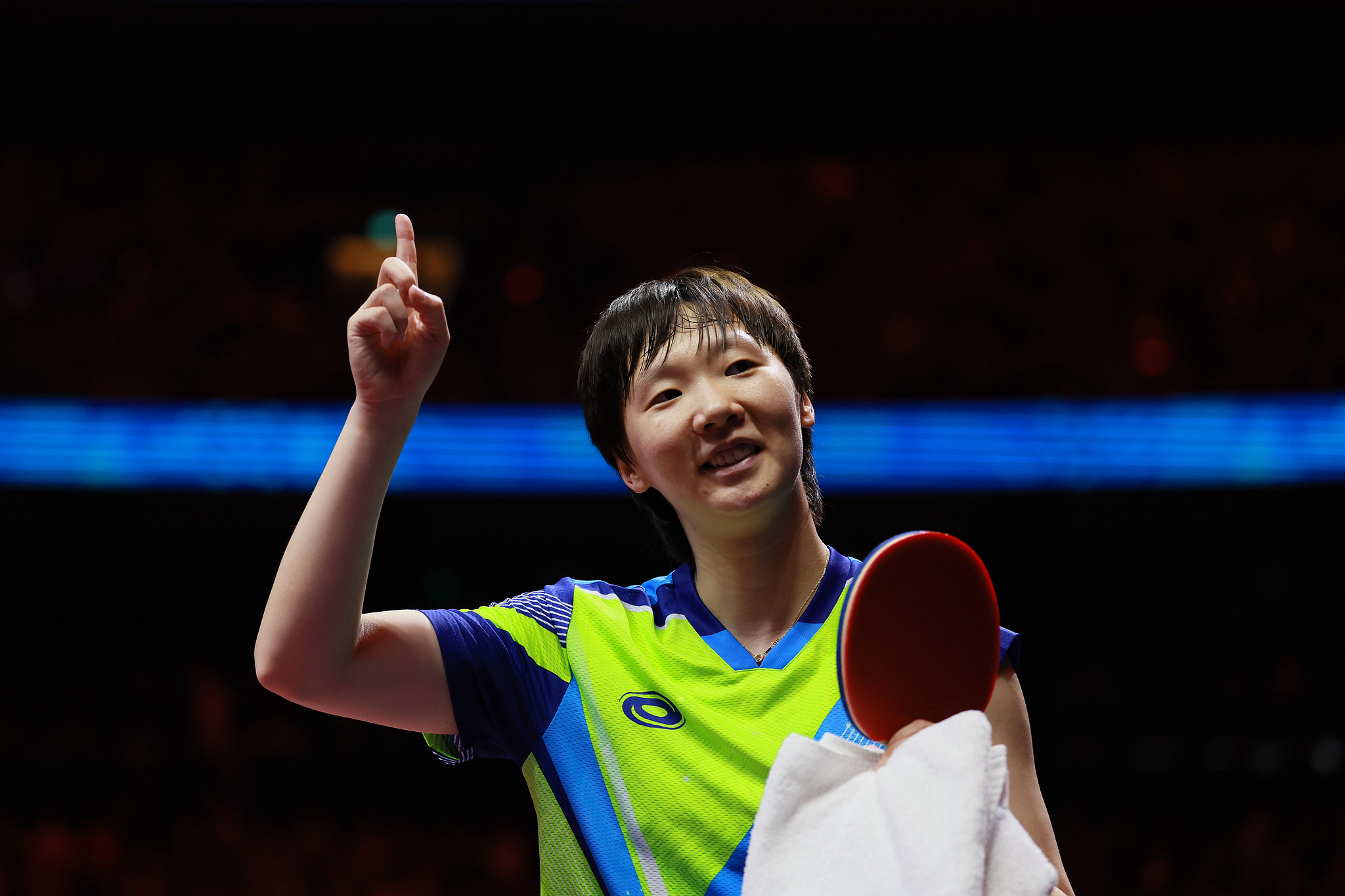 Fan, Wang retain table tennis singles championships at National Games - CGTN