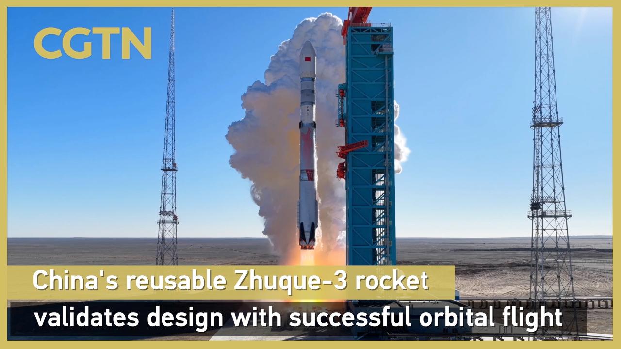 China's reusable Zhuque-3 rocket validates design with orbital flight ...