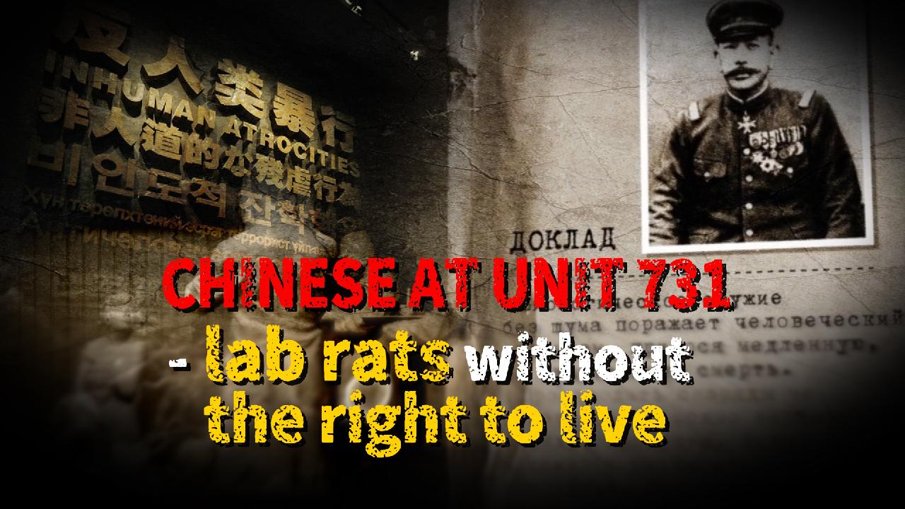 Chinese at Unit 731 – lab rats without the right to live - CGTN