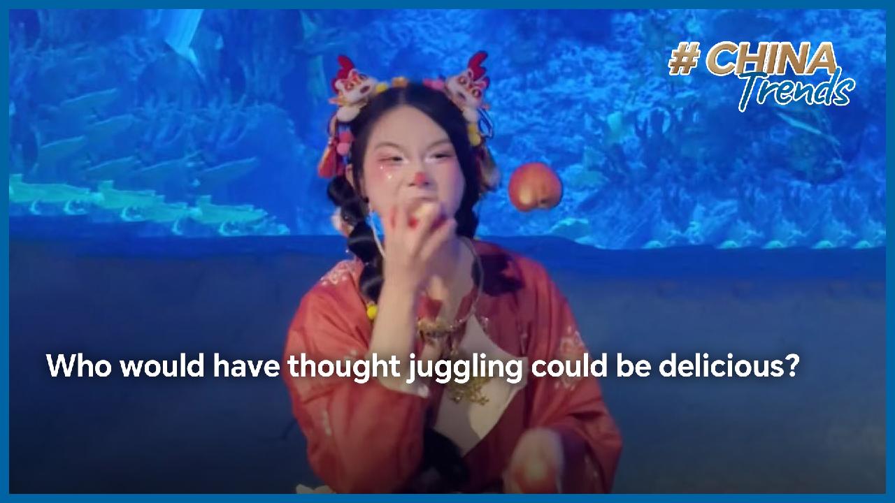 Who would have thought juggling could be delicious? - CGTN
