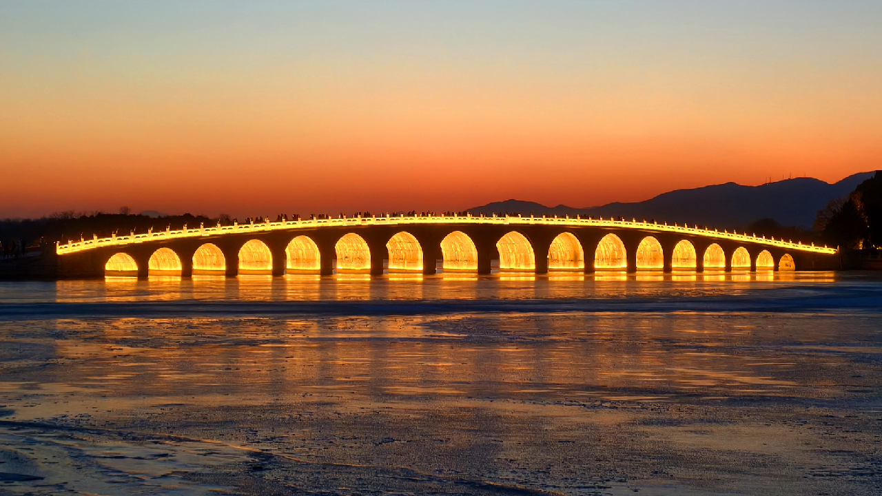 A golden symphony: The structural rhythm of the Seventeen-Arch Bridge ...