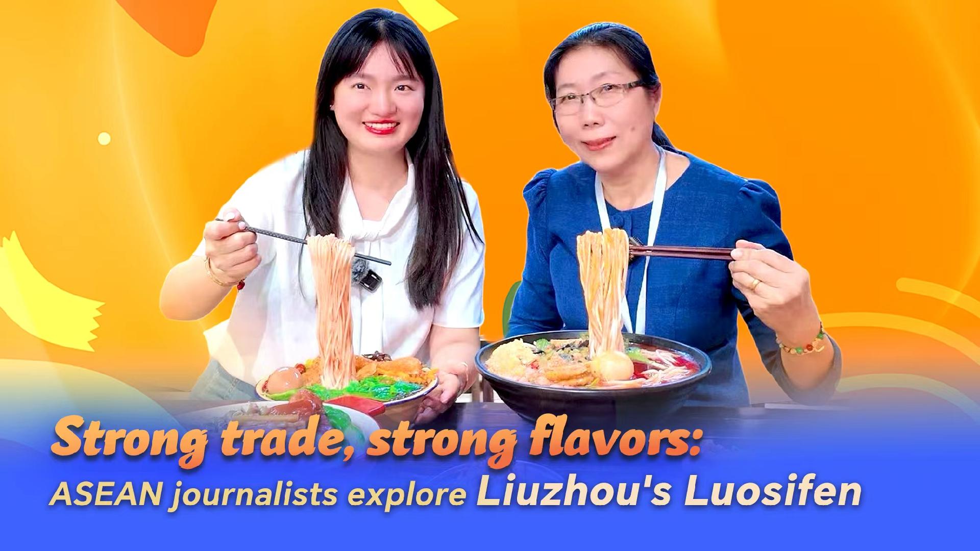 Strong trade, strong flavors: ASEAN journos explore Liuzhou's Luosifen ...
