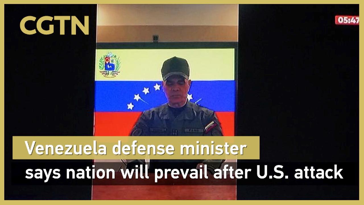 Venezuelan defense minister says nation will prevail after U.S. attack ...