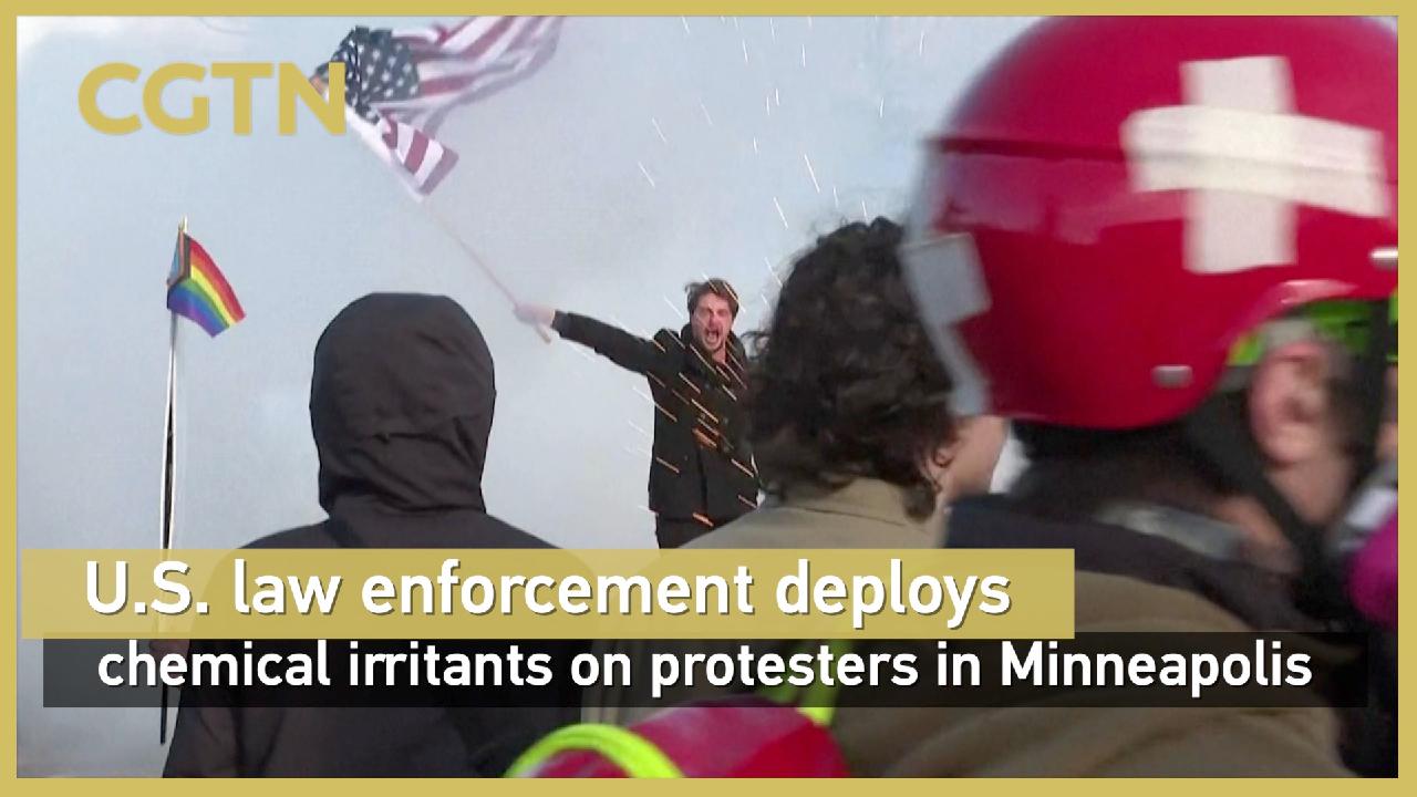 U.S. law enforcement uses chemical irritants on Minneapolis protesters ...