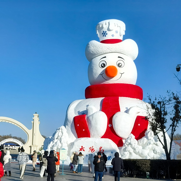 Live: The iconic snow sculpture art installations in China's Harbin - CGTN